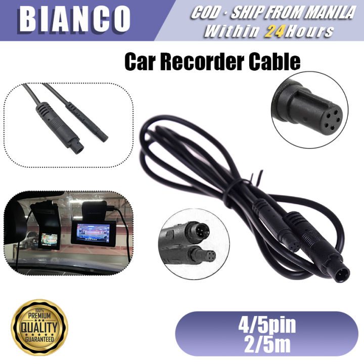 4pin/5pin Aftermarket Car Rear View Parking Camera Video Extension ...