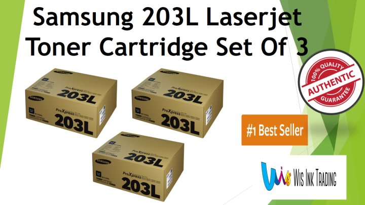 Samsung 203L Laserjet Toner Cartridge Set Of 3 | Lazada PH