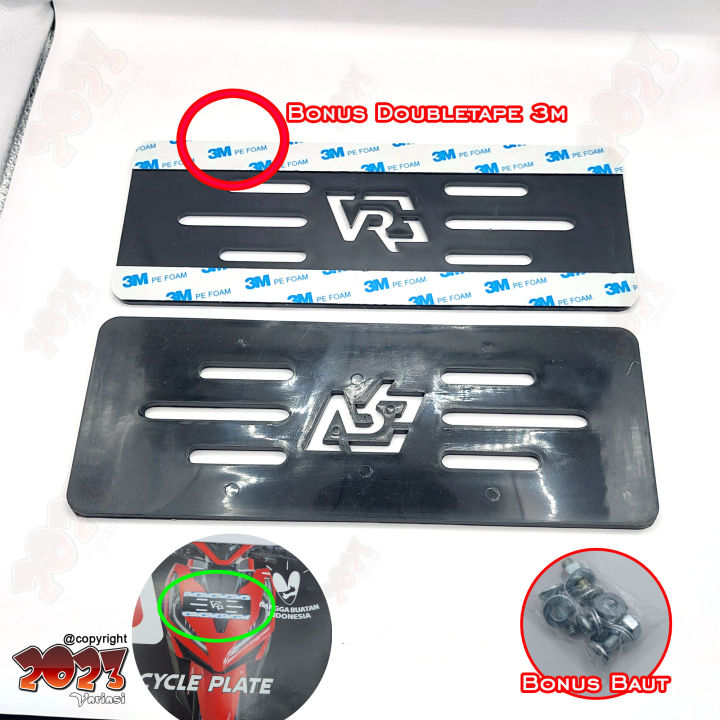 DUDUKAN PLAT NOMOR / FRAMELESS PLAT MOTOR ( CLEAN LOOK ) FRAMELESS ...