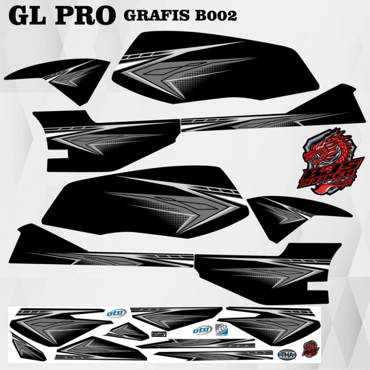 stiker striping sticker gl pro gl neo tech gl series grafis b002 ...