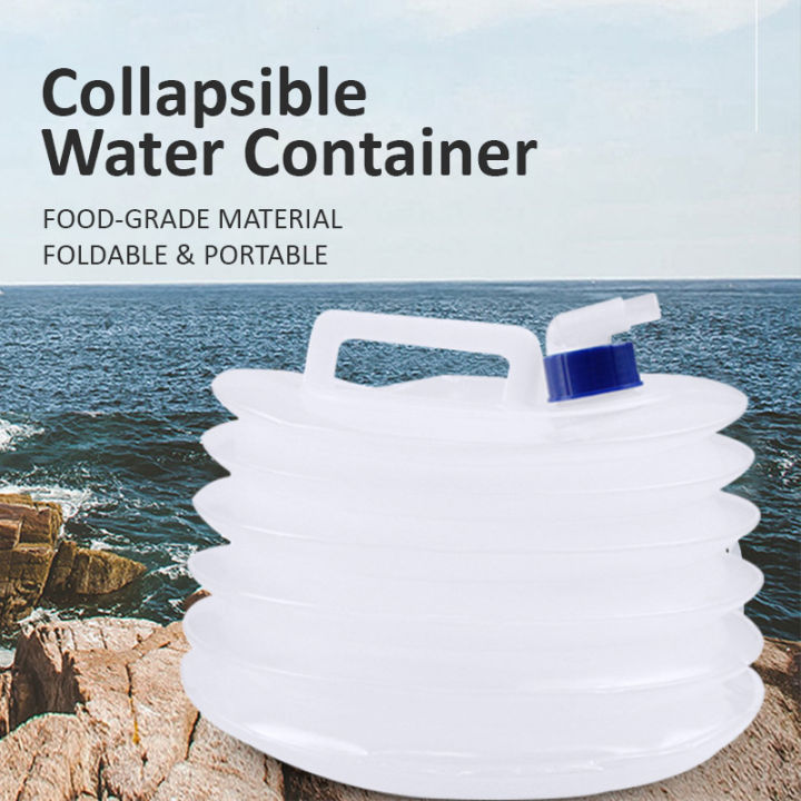Filtlab Collapsible Water Container 5L 10L 15L Water Carrier Camping BPA-Free Water Containers ...