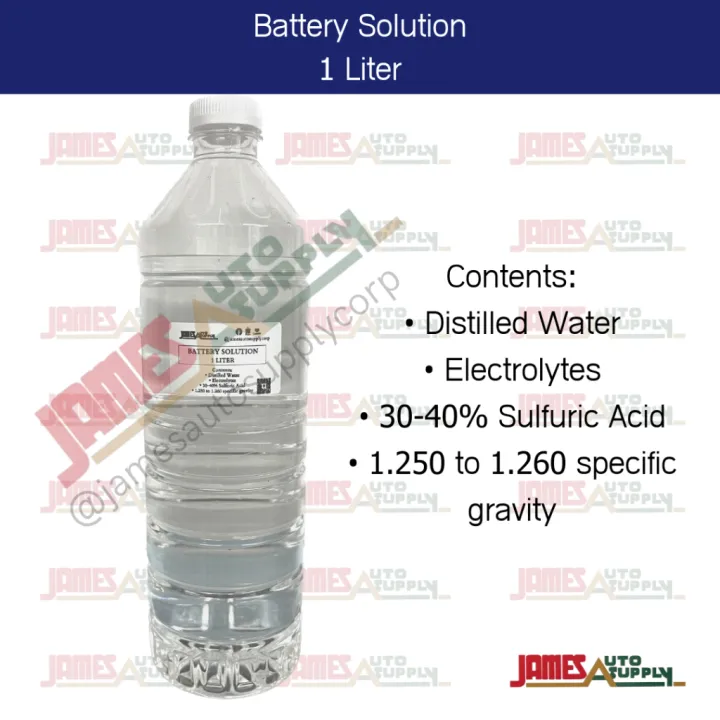 Battery Electrolytes Solution for Car and Motor | Lazada PH