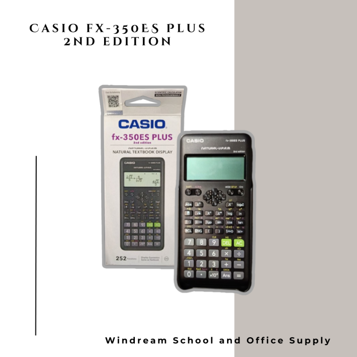 Casio Scientific Calculator fx-350es Plus | Lazada PH