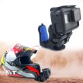 TUYU Motorcycle Helmet Chin Clamp Mount สำหรับ GoPro Hero, Session, DJI ...