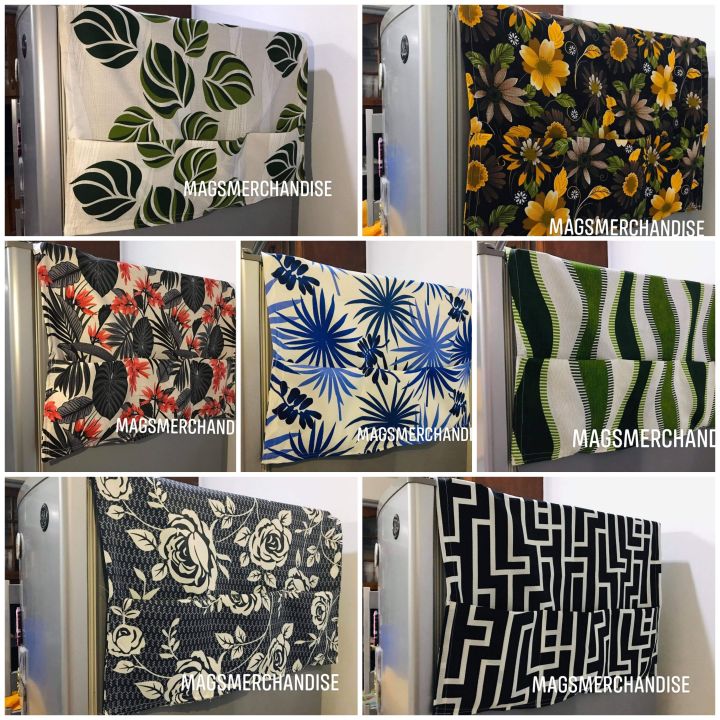 New Ref Cover with Pocket (Dust Cover) Refrigerator Cover | Lazada PH