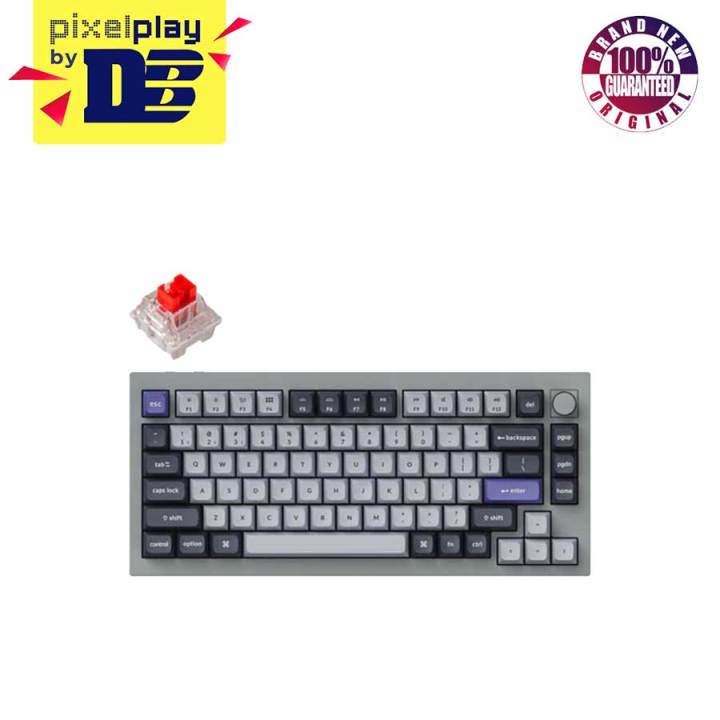 Keychron Q1 Pro QMK/VIA Knob Version Hot-Swappable RGB Backlight ...