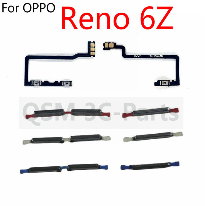 For OPPO Reno 6Z 5G Power on / off Switch Button Side Volume Up Down ...