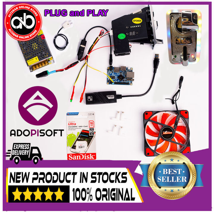 Adopisoft LITE | DIY | Custom wire | Piso Wifi KIT | Orange pi one ...