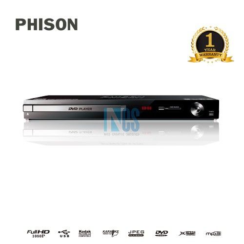 Phison HDMI DVD Player PDP-302H KARAOKE (1 Year Phison Malaysia Warranty) | Lazada