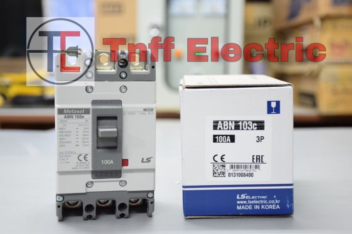 LS Metasol ABN 103C 3P/100A Molded Case Circuit Breaker | Lazada.co.th