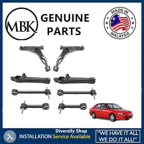 🇲🇾 MBK Malaysia Proton Wira Full Set Front & Rear Lower Arm 8 in 1 ...