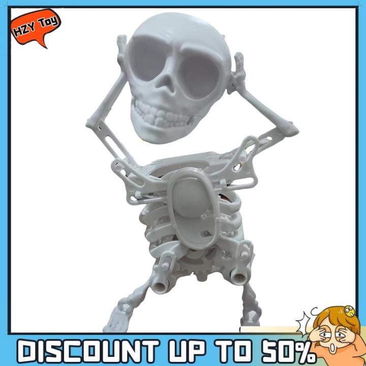 Dancing Skeleton Doll Fun Wind-up Dancing Skeleton Toy No Battery ...