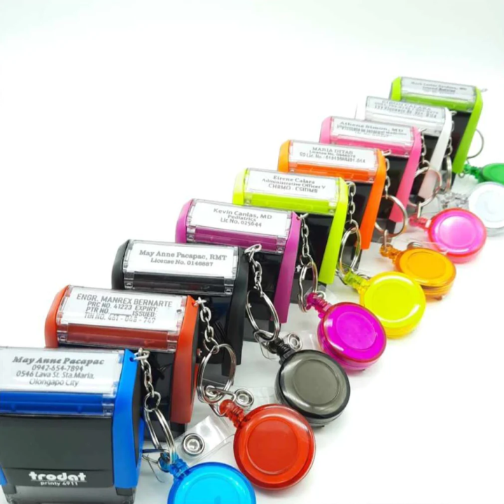 Stamp MNL Trodat Printy 4911 with FREE ID reel | Lazada PH
