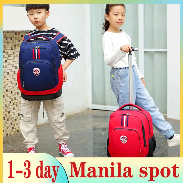 Pull rod bag Primary school boys and girls Junior high school English ...