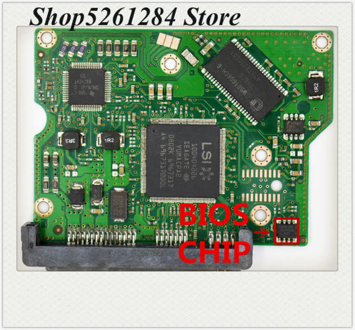 Seagate HDD PCB Logic Board 100473090 REV A มี Bios 100473128สำหรับ ...