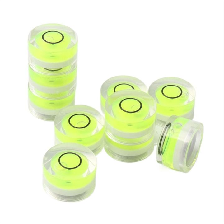 SDG 5pcs Precision Green Mini Circular Shelf Protractor Bubble ...