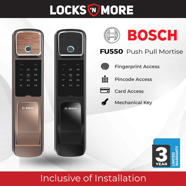 Bosch FU550 Fusion Digital Door Lock | Lazada
