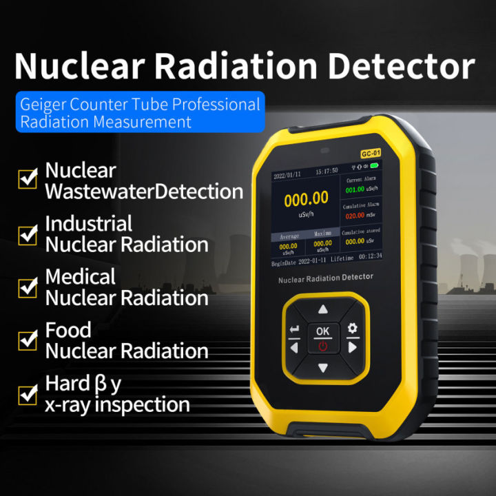 Nuclear Radiation Detector Counter Radiation Tester Xγβ Ray Real -Time ...