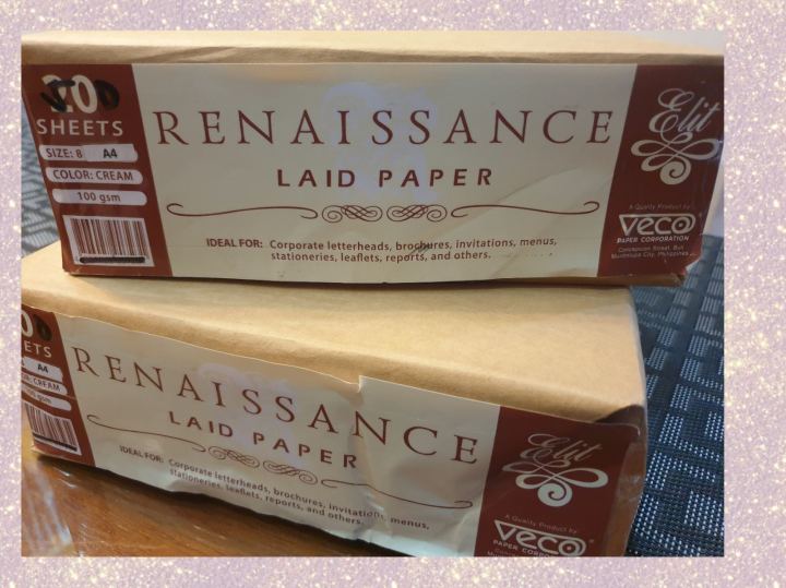 SPECIAL PAPER PAPER SIZE A4 COLOR: CREAM 500 SHEETS/REAM 100gsm | Lazada PH