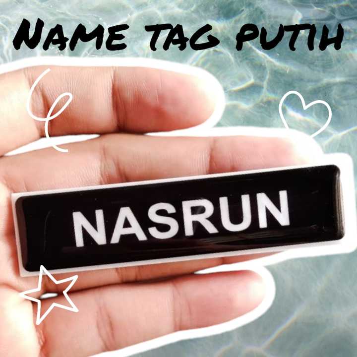Name Tag Papan Nama Guru Name tag Satpan Papan Nama Timbul Name tag ...