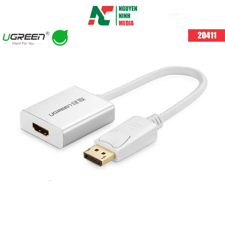 Cáp Chuyển Đổi DisplayPort Sang HDMI Ugreen 20411 | Lazada.vn
