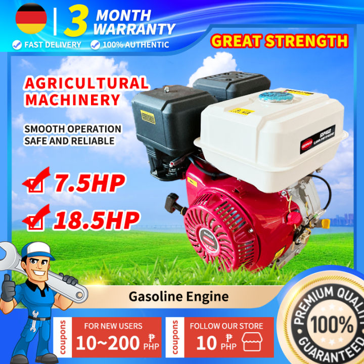 Honda Type Gasoline Engine 7.5HP High Speed or Low Speed 4-Stroke ...