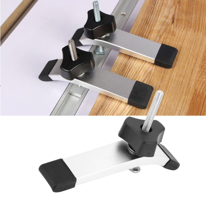 Router Table Plate Hold Down Clamp T-slot Track Woodworking Tool Work ...