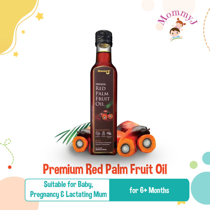 MommyJ Premium Red Palm Fruit Oil for 6M+ and Mummy | Lazada