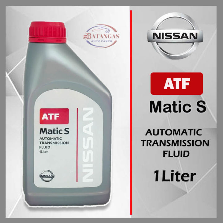 NISSAN MATIC S AUTOMATIC TRANSMISSION FLUID 1LITER PN: KLE2400001 ...