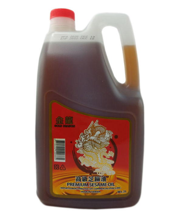 Gold Dragon Premium Sesame Oil (3L) | Lazada PH