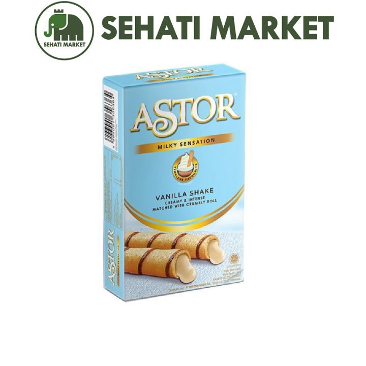 MAYORA ASTOR MILKY SENSATION VANILLA SHAKE 40g wafer | Lazada Indonesia