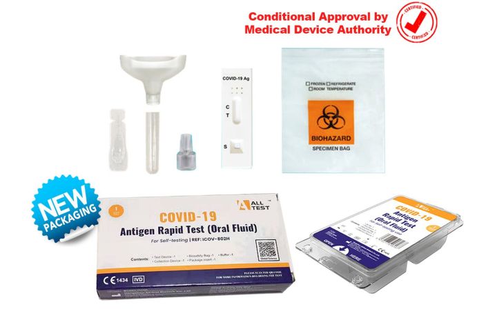 (EXP: 05/2027) ALLTEST COVID-19 ANTIGEN RAPID TEST (ORAL FLUID) - FOR ...