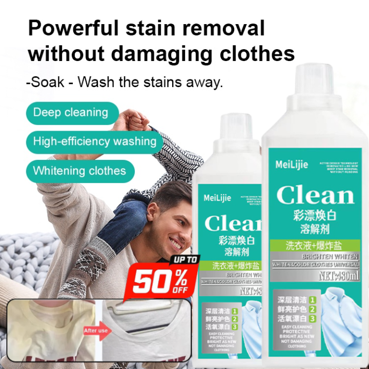 Laundry Detergent Explosive Salt, Color Bleach Whitening Dissolver ...
