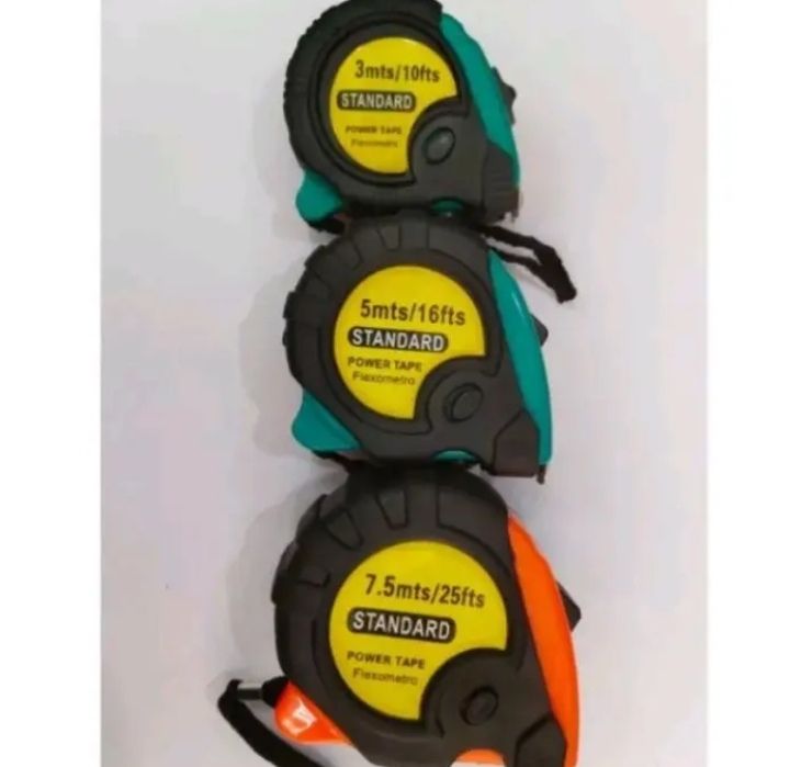 Steel measuring tape metro with rubber | Lazada PH