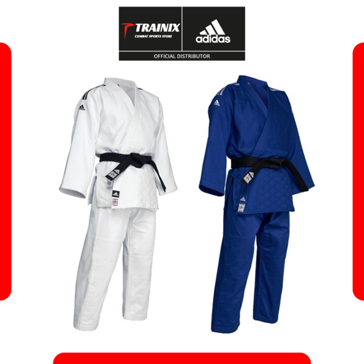 Adidas IJF Judo Uniform Champion III Slim Fit (J-IJF3) Judo Uniform IJF Approved | Lazada