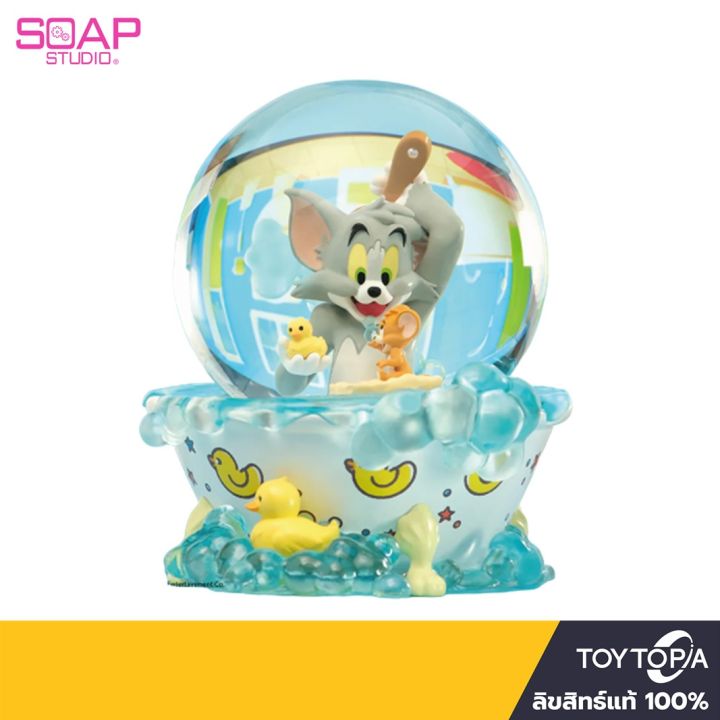 Tom and Jerry Bath Time Snow Globe by Soap Studio CA309 | Lazada.co.th