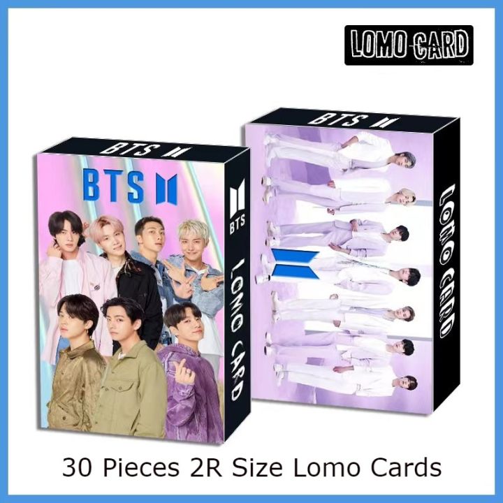 BTS 30 PIECES LOMO CARDS 2R Size | Lazada PH