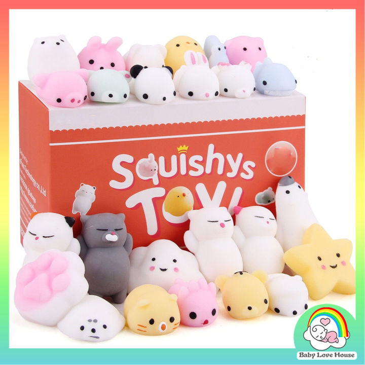 Cute Kawaii Soft Squishy Squeeze Cartoon Toy for Kids Relieves Stress ...