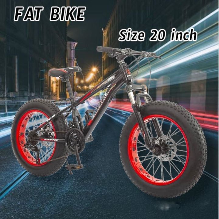 MINI FAT BIKE 20x40Er HIGH CARBON STEEL 1x7 speed | Lazada PH