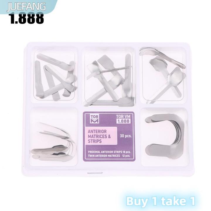 JUEFANG Dental Proximal Anterior Strips Twin Anterior Matrices Matrix ...