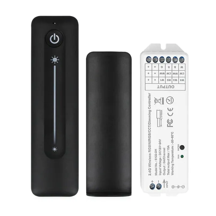 (ZHUG) LED Dimmer 2.4G PWM Touch Wireless Remote Controller 5V 36V ...