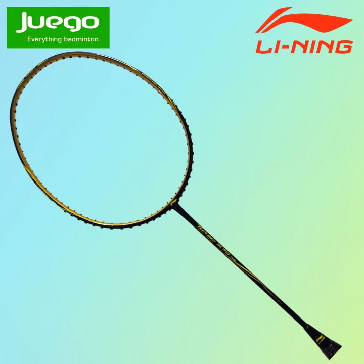 Li-Ning AYPR 162 4 TURBO X 70 Badminton Racquets Black Gold | Lazada PH