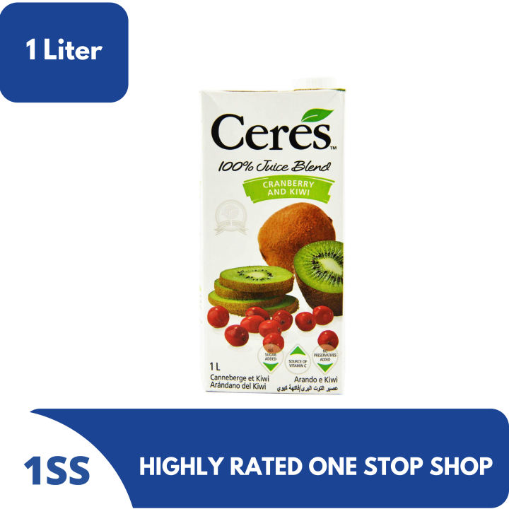 Ceres Cranberry Kiwi Fruit Juice, 1Liter | Lazada PH