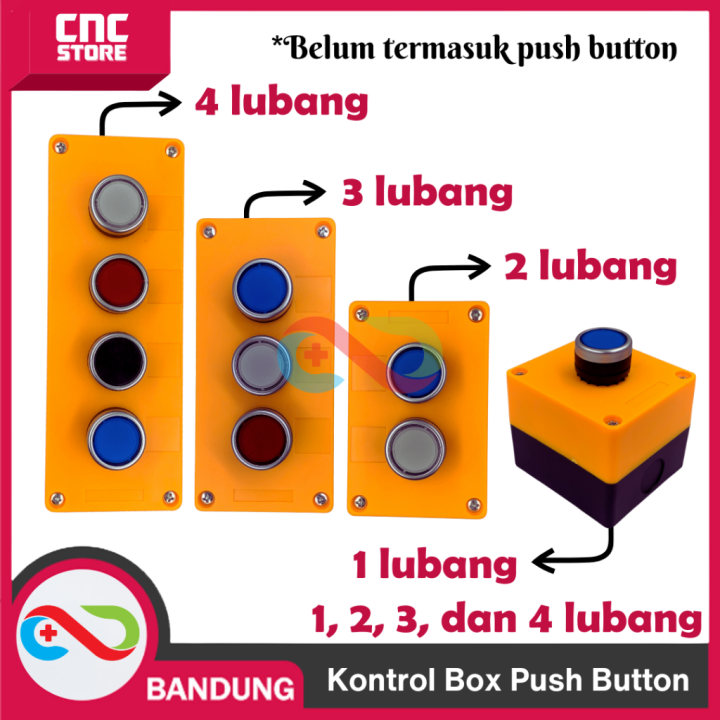 Kontrol Box Push Button Control Box Kotak Tombol Emergency tombol ...