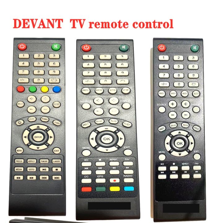 Original For DEVANT LCD LED TV Player evision Remote Control TV | Lazada PH