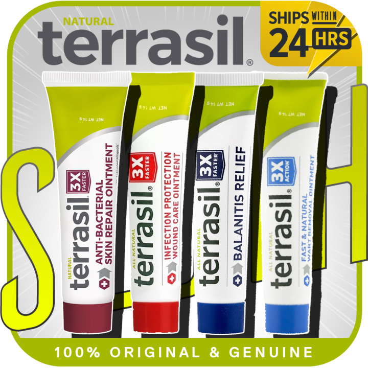 Terrasil Ointment Infection | Antibacterial | Wound Care | Balanitis ...