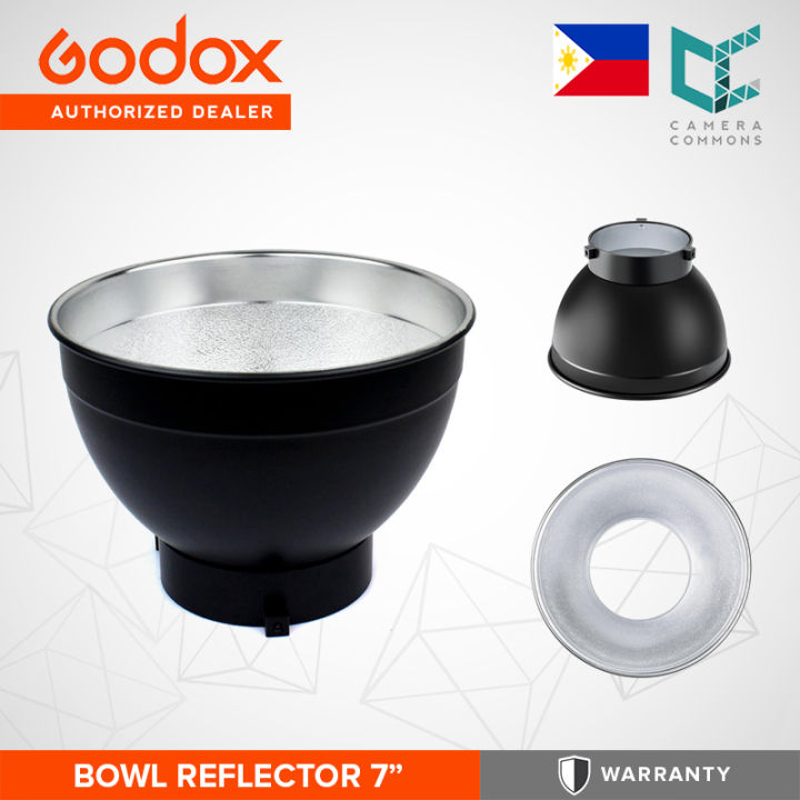 Godox Bowl Reflector 7 inches Bowens Mount Studio Equipment | Lazada PH