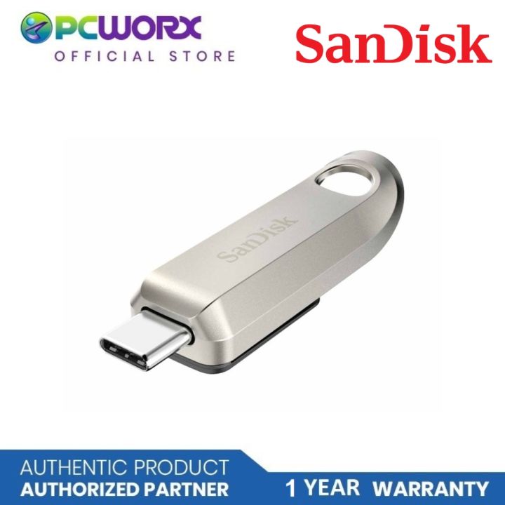 SanDisk SDCZ75 64GB |126GB | 256GB Ultra Luxe USB Type-C Drive USB3.2 ...