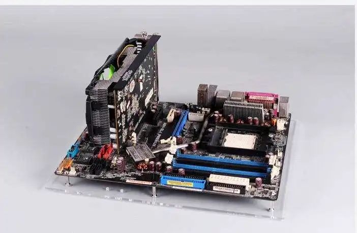 PC Open Frame Test Bench Motherboard Transparent Acrylic Overlock ...
