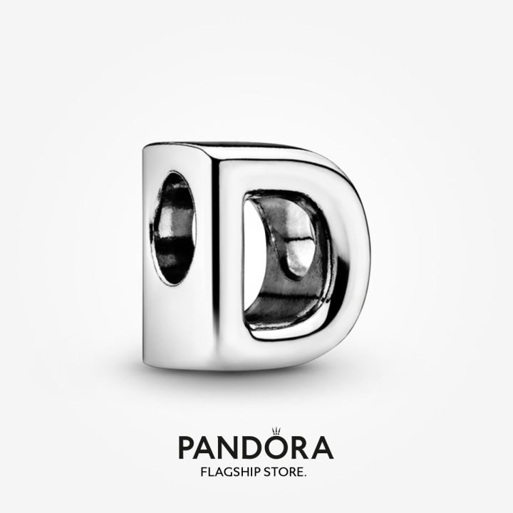 Pandora Letter Alphabet Silver Charm | Lazada